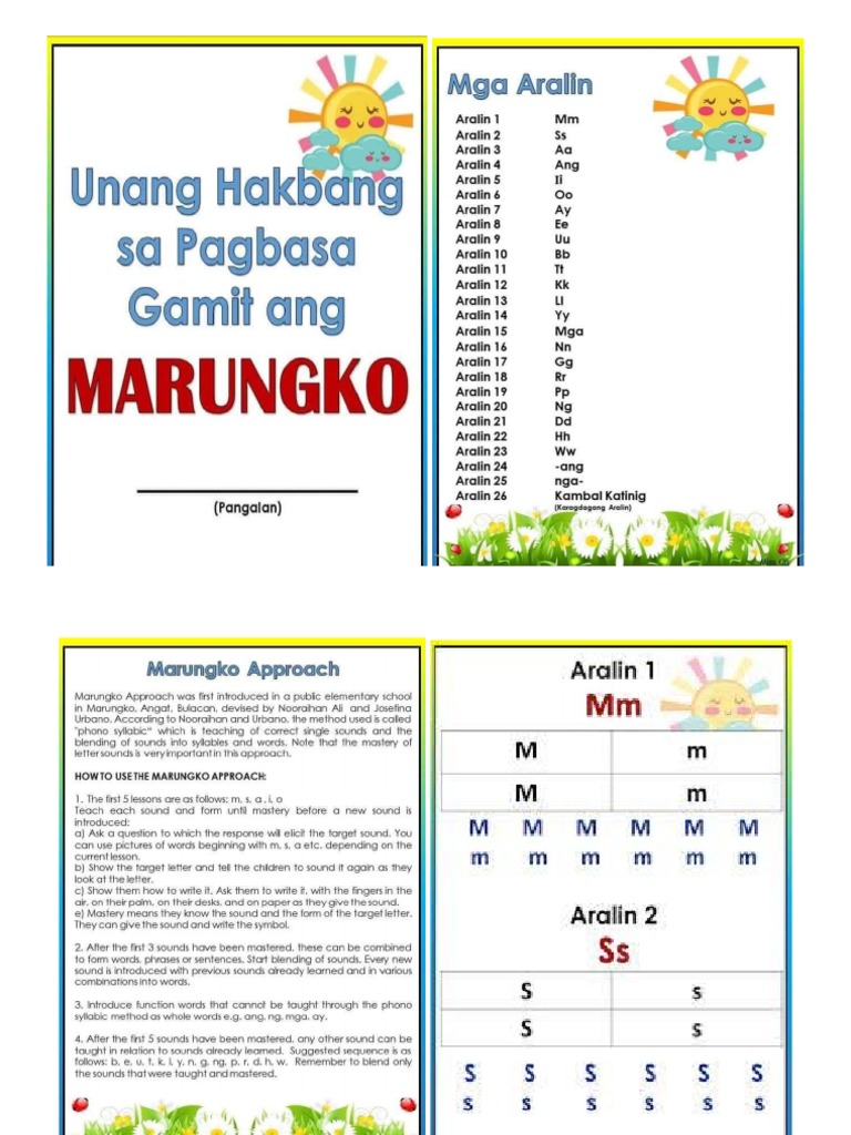 Marungko Approach | PDF
