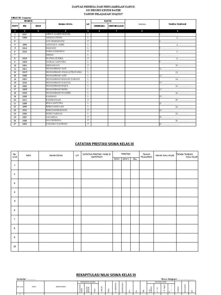 Buku Adm Kelas 3 Pdf