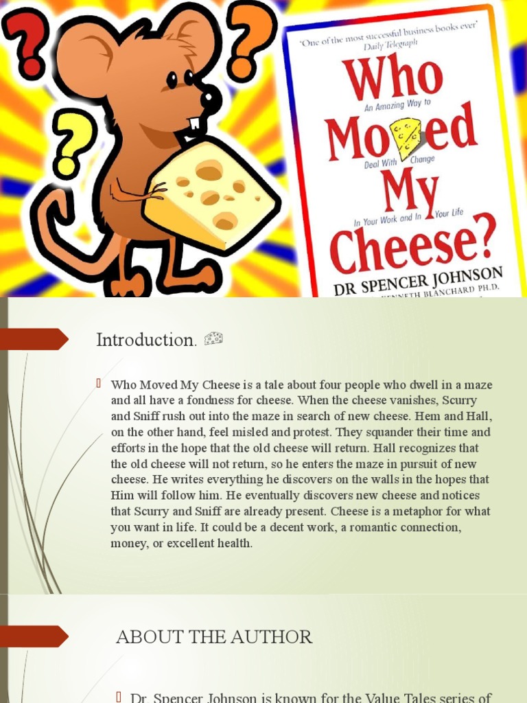 Lessons from "Who Moved My Cheese" | PDF