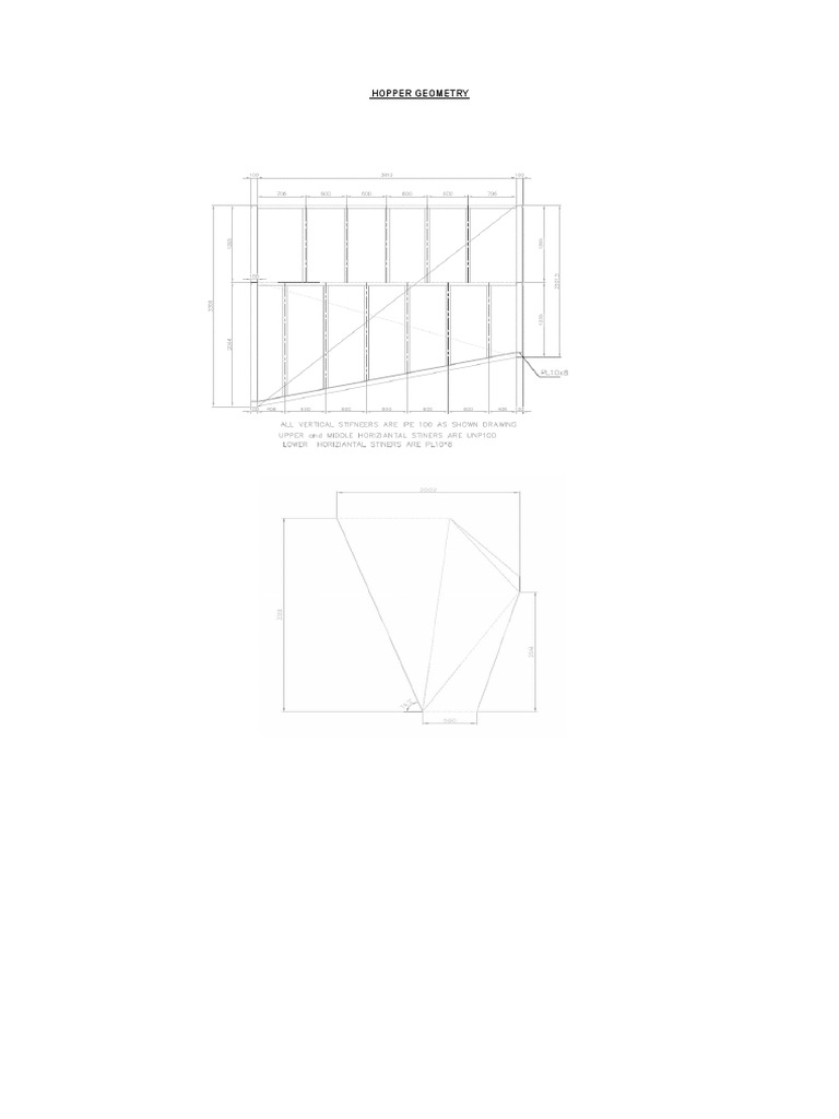 Loader Hopper Report | PDF | Bending | Stress (Mechanics)