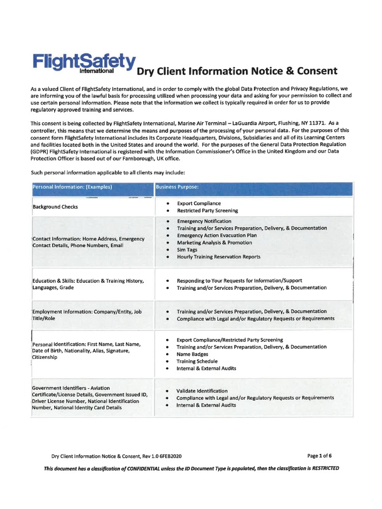 FSI Consent Forms | PDF