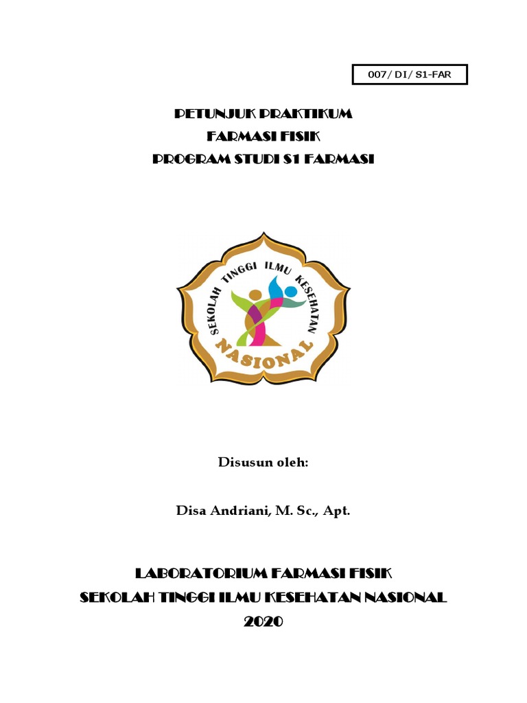 Petunjuk Farfis 2020 | PDF