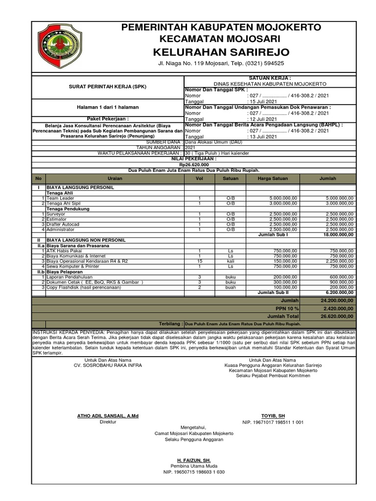 Dokumen PERENCANAAN | PDF