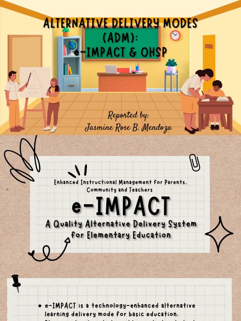 Enhanced Instructional Management For Parents, Community and Teachers | PDF