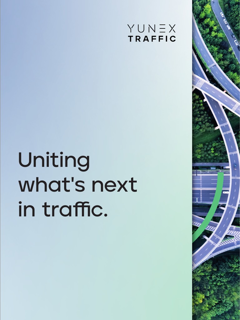Yunex Traffic Image Brochure | PDF | Traffic | Transport