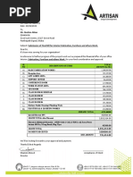 Quotation For Interiors | PDF | Kitchen | Cheque