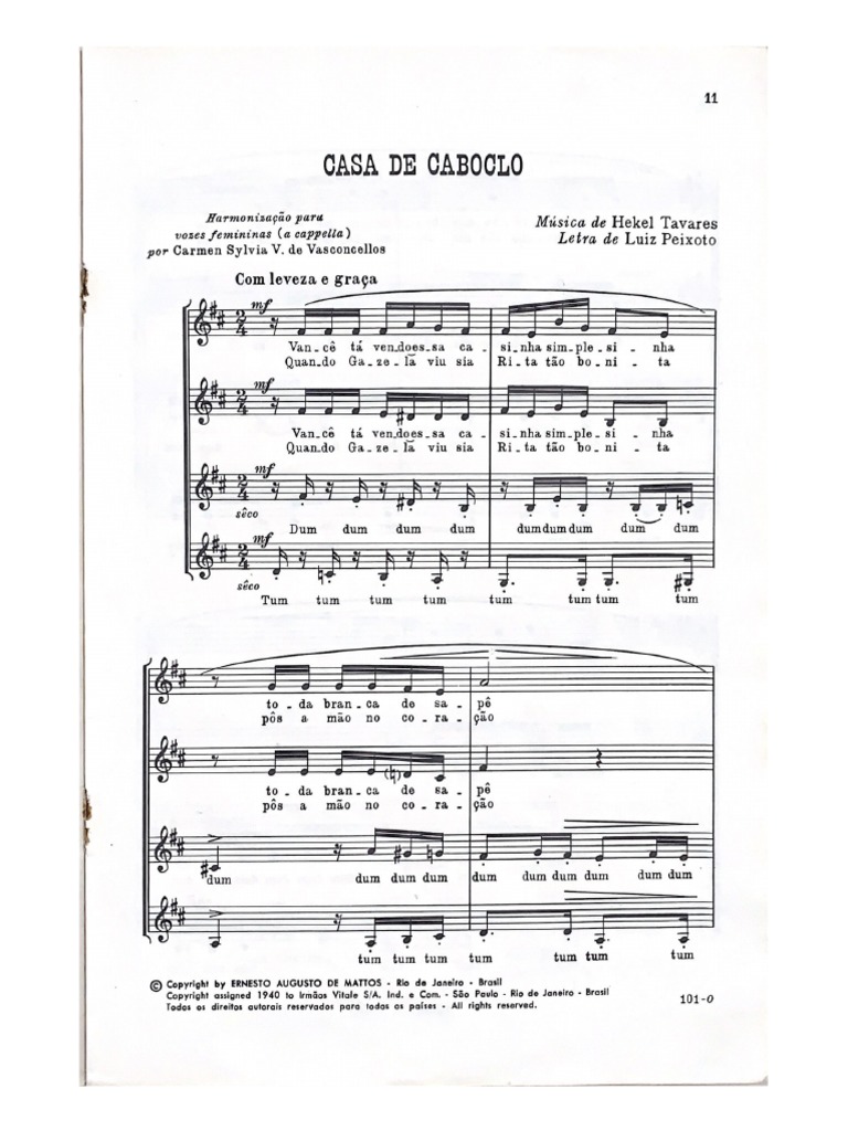 Casa de Caboclo - Hekel Tavares | PDF