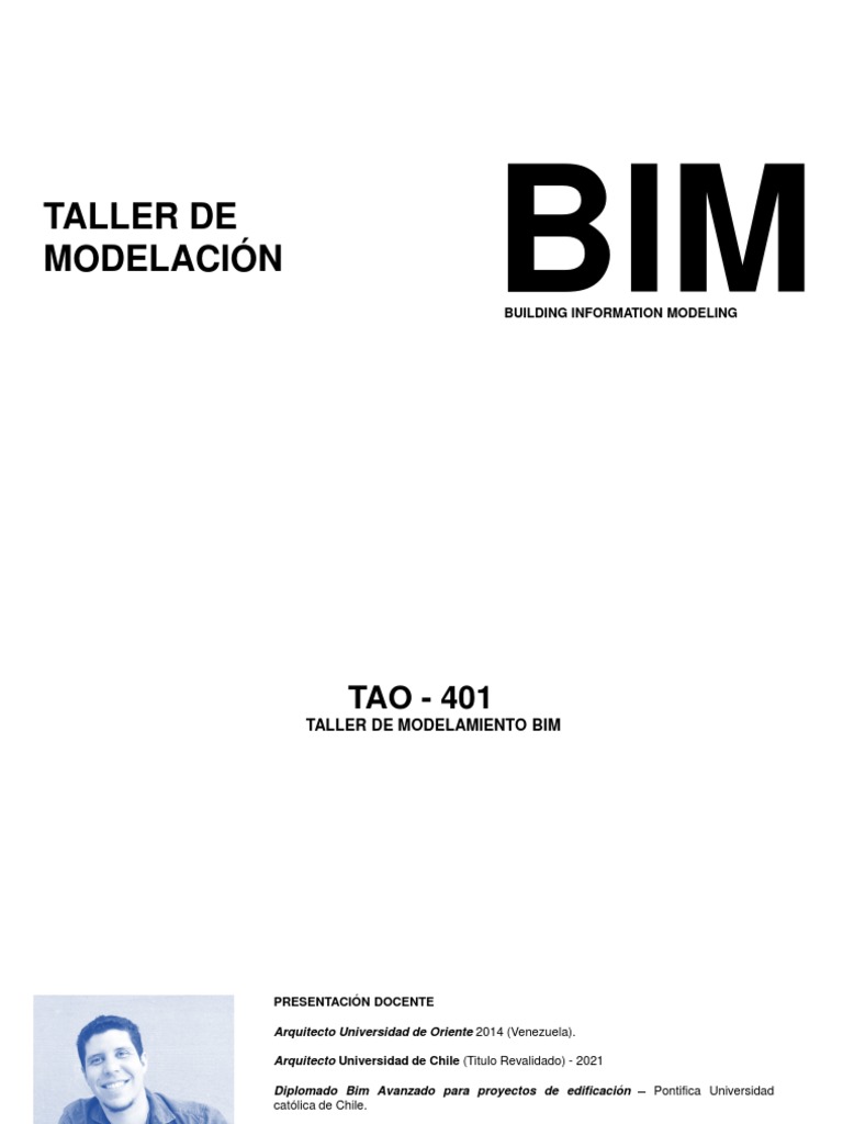 Taller de Modelado BIM Avanzado | PDF | Modelado de información de ...
