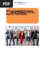 Procedimiento de Reclutamiento y Seleccion | PDF