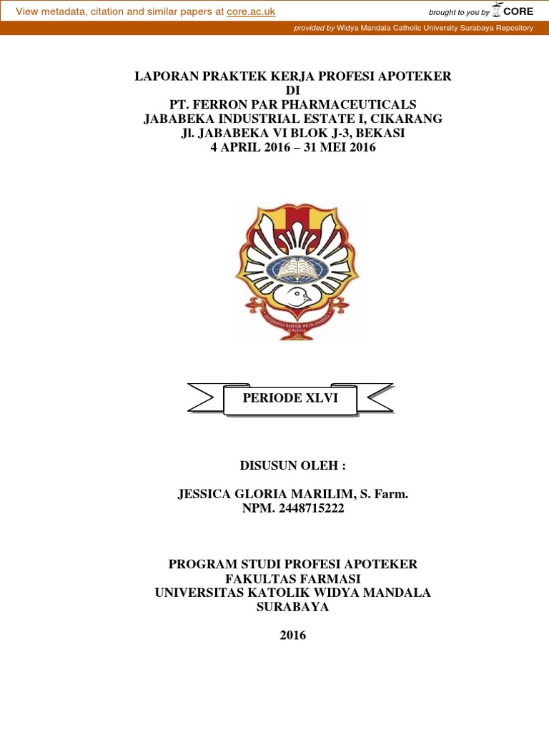 Provided by Widya Mandala Catholic University Surabaya Repository | PDF ...