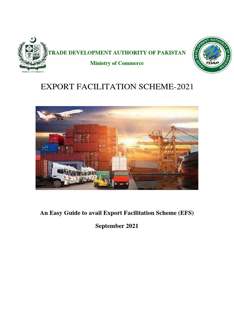 Export Facilitation Scheme 2021 Overview | PDF | Taxes | Exports