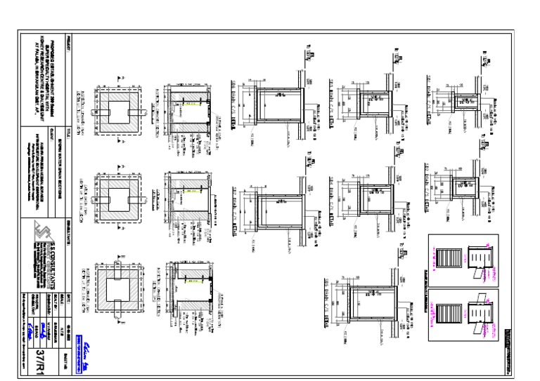 37r1 - Ss Apmsidc SKLM Palasa S.S. Hosp. Drain Sections | PDF