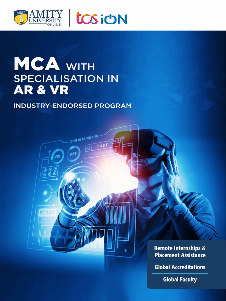 TCS Brochure MCA AR and VR | PDF | Learning | Virtual Reality