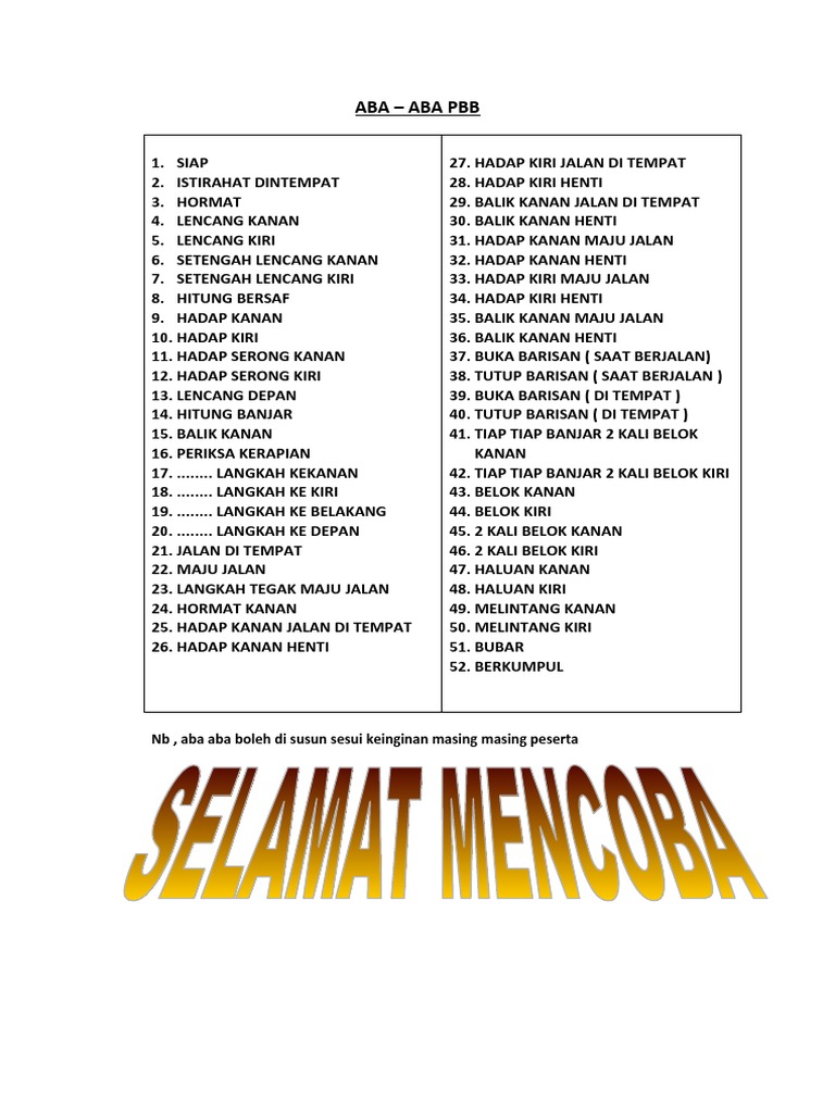 Aba Aba Pbb Pdf