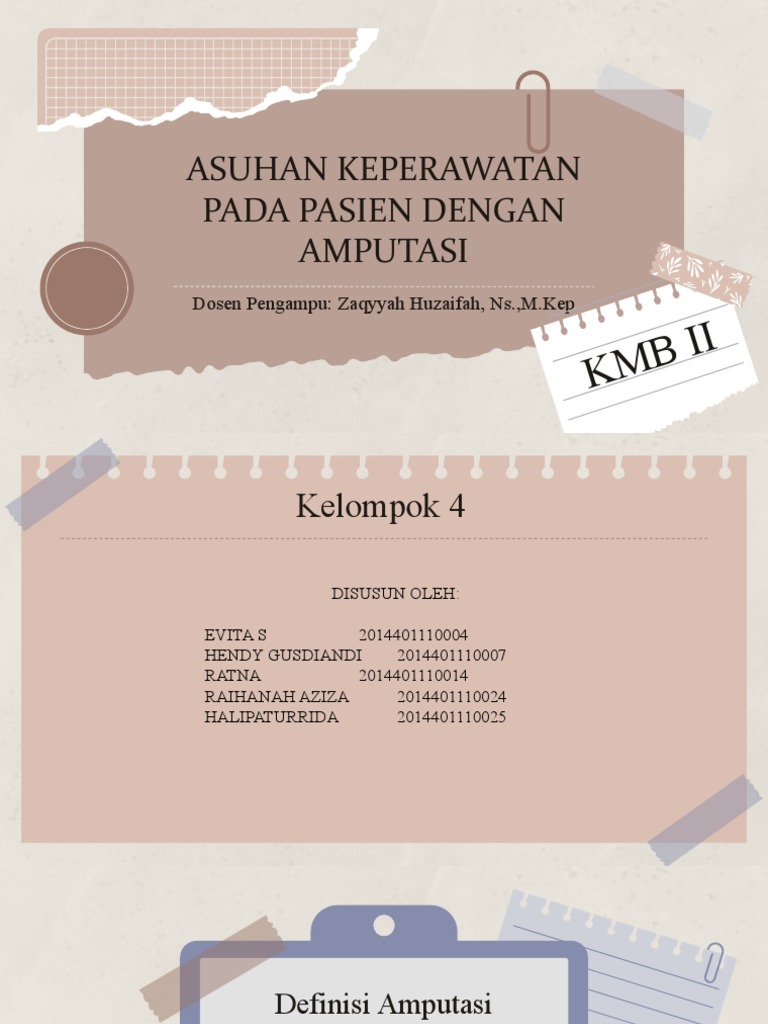 Kel 4 - PPT KMB Ii | PDF | Pengembangan Diri | Kesehatan Holistik