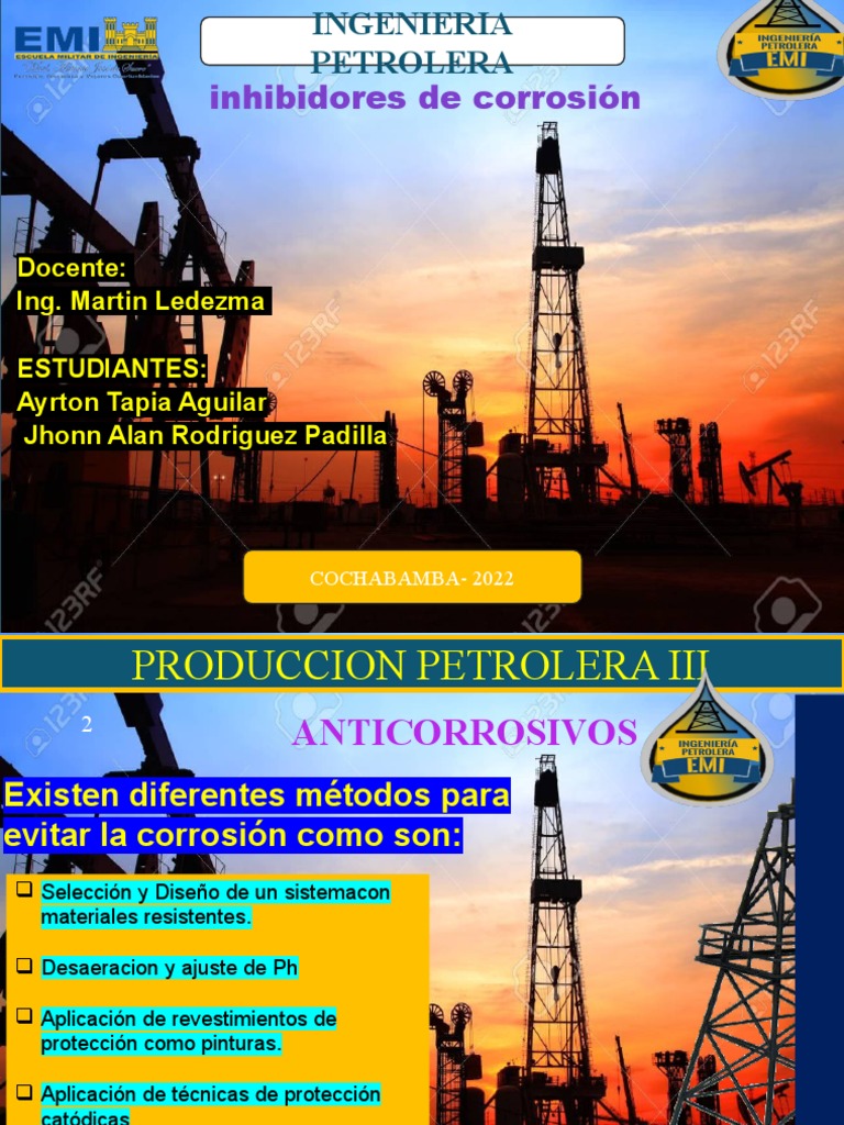 Inhibidores de Corrosion | PDF | Corrosión | Química Física