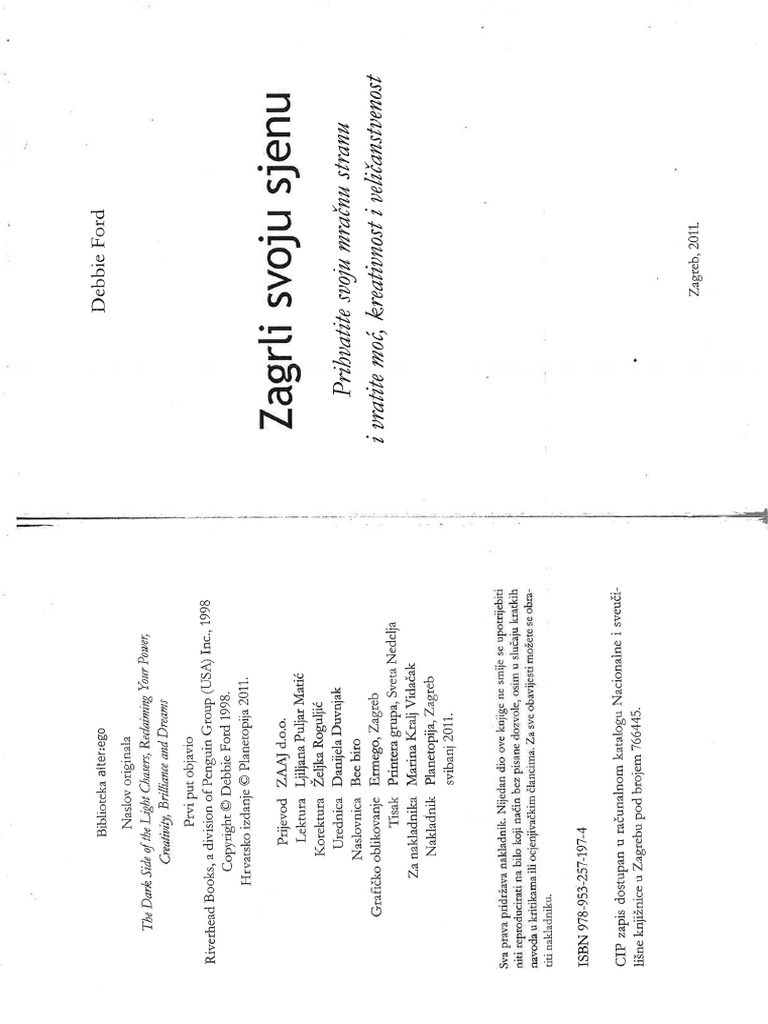 Zagrli Svoju Sjenu | PDF Zagrli Svoju Sjenu | PDF