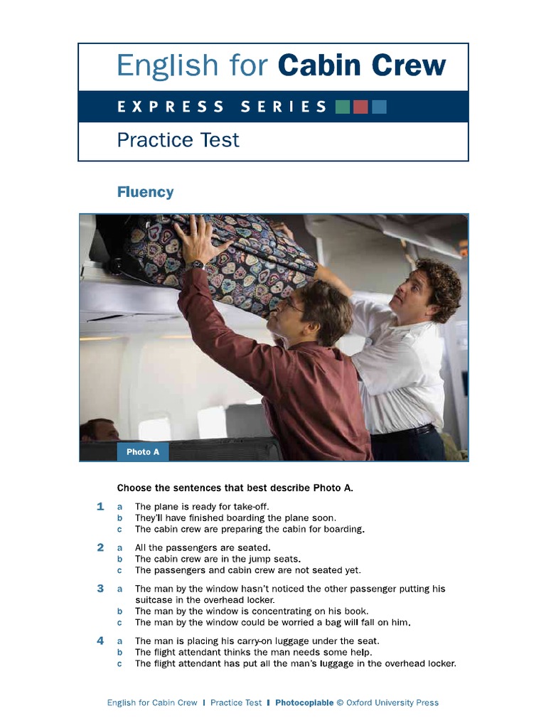 Cabin Crew - Practice Tests | PDF