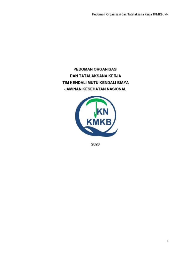 Juknis Tatakelola TKMKB | PDF