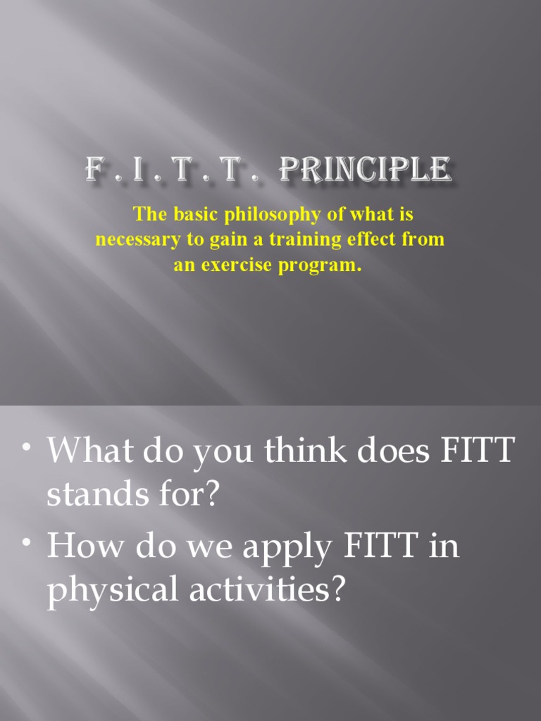 Fitt Principle | PDF