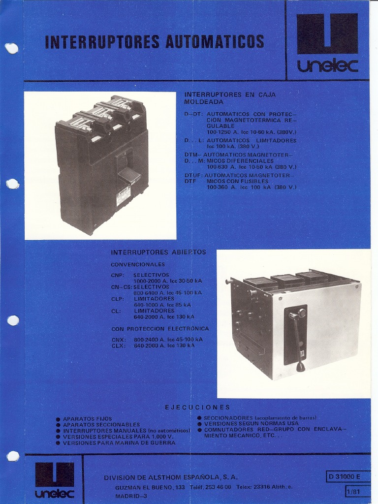 Int Aut D31000E | PDF