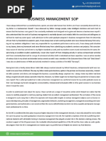 Sample SOP For Data Science | PDF