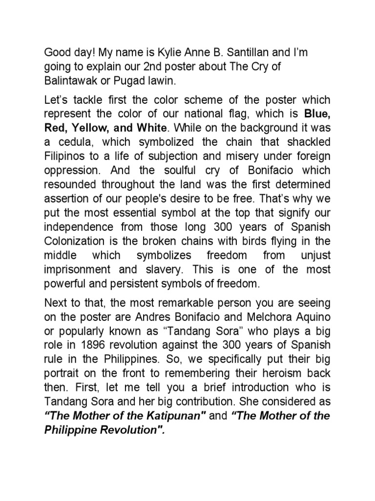 RPH Poster Explanation | PDF | Philippines