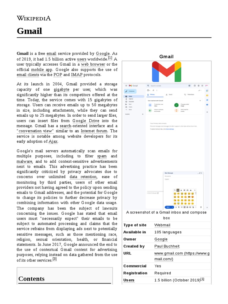 Gmail | PDF | Gmail | World Wide Web