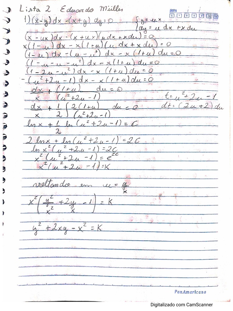 Lista 2 Eduardo Muller | PDF