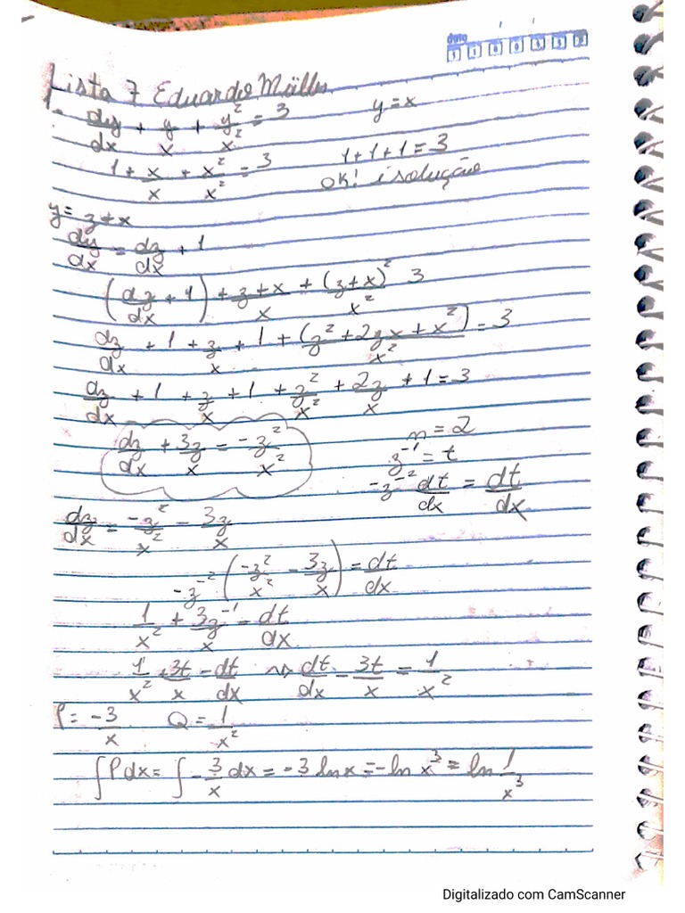 Lista 7 Eduardo Muller | PDF