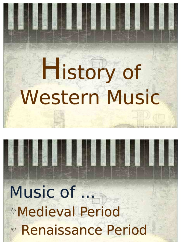 History of Western Music | PDF
