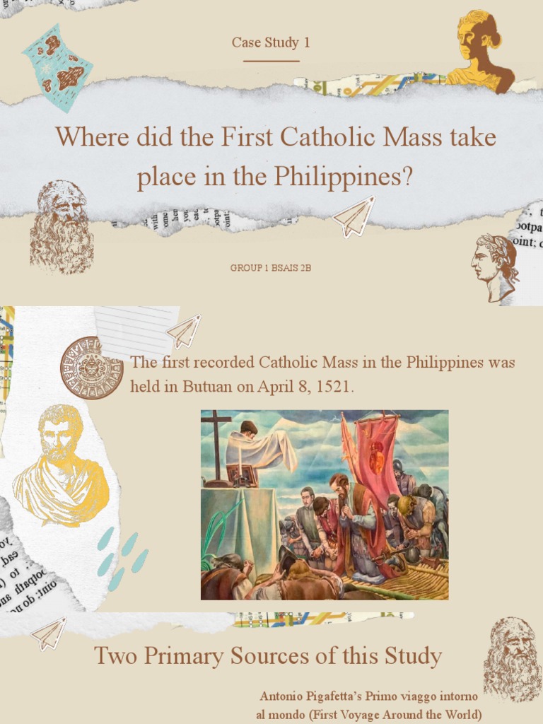 First Catholic Mass in the Philippines | PDF | Ships | Water Transport