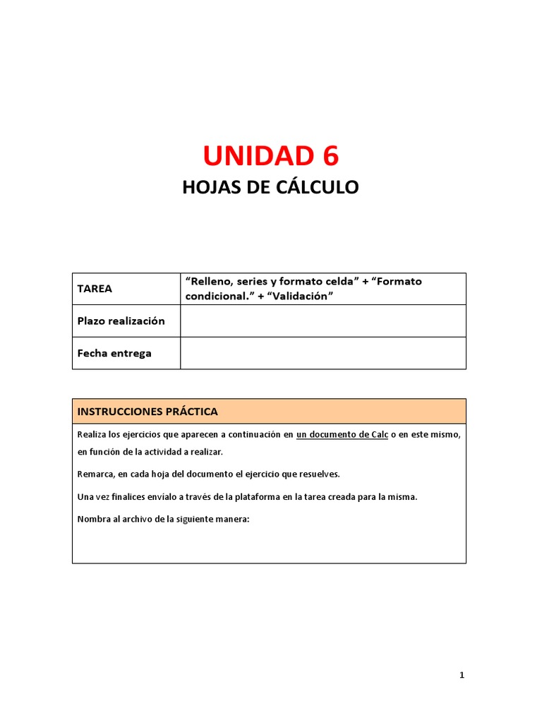 Tarea UT6 - 1 Series, Condicional, Validación | PDF | Informática | Ciencias de la Computación