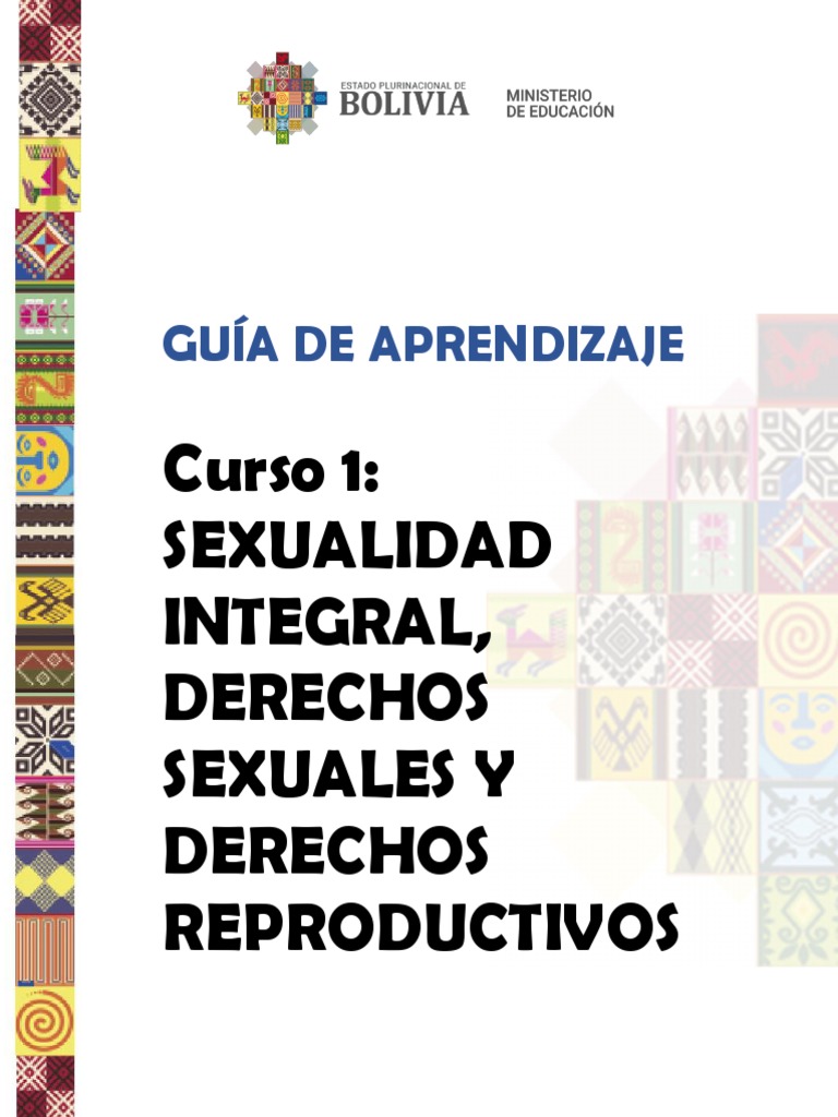 Guia1 Eduins | PDF | Evaluación | La sexualidad humana
