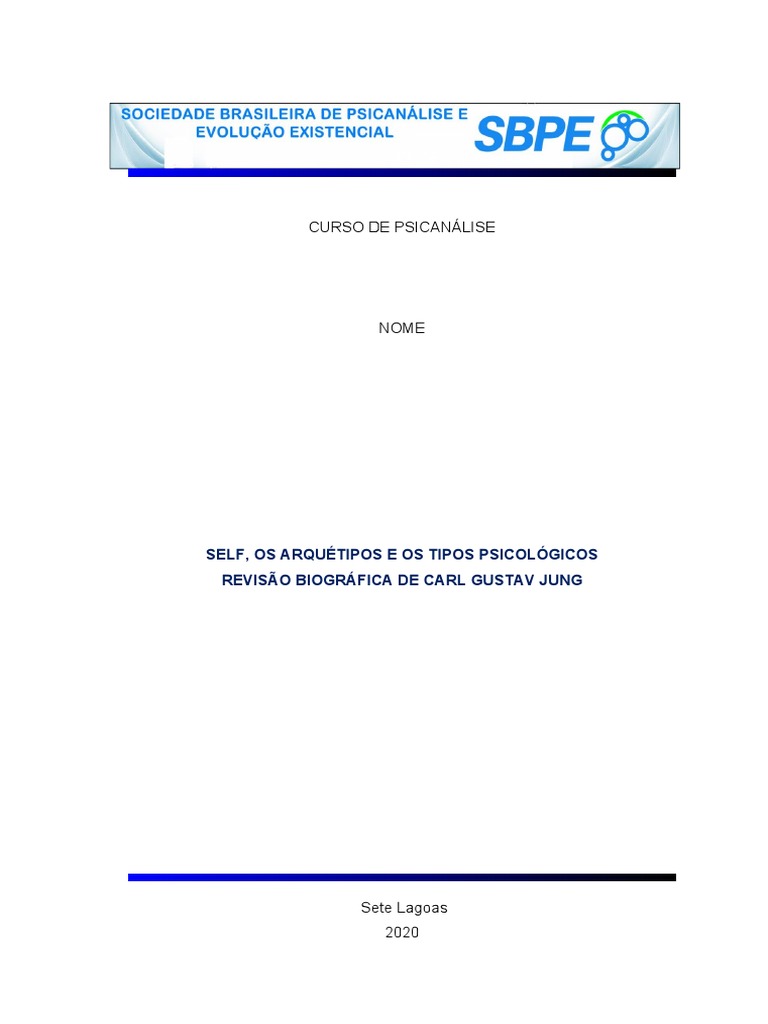 MODELO DE TCC Psicanálise | PDF