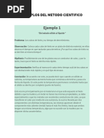Actividades del Método Científico en Secundaria | PDF | Método ...