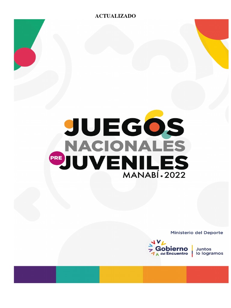 Reglamento Prejuveniles 2022 | PDF | Deporte del atletismo | Juegos de ...