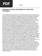 Crime Scene and Evidence Photography 2nd Edition Chapter9 | PDF ...