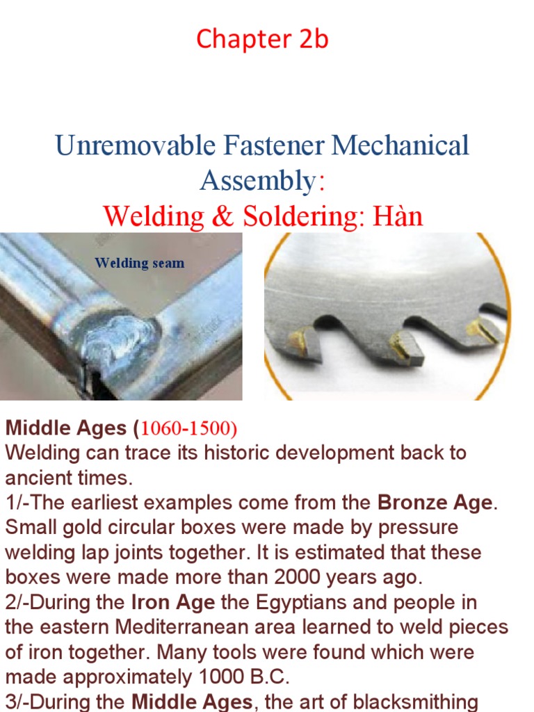 CHAPTER 2b WELDING SOLDERING | PDF