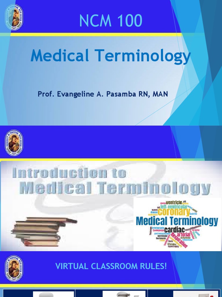 Introduction to Medical Terminology | PDF | Word | Clinical Medicine