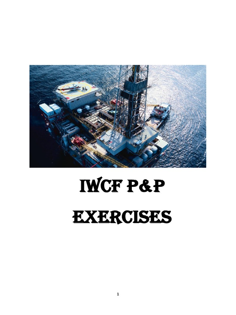Iwcf Q A Pdf Casing Borehole Gases