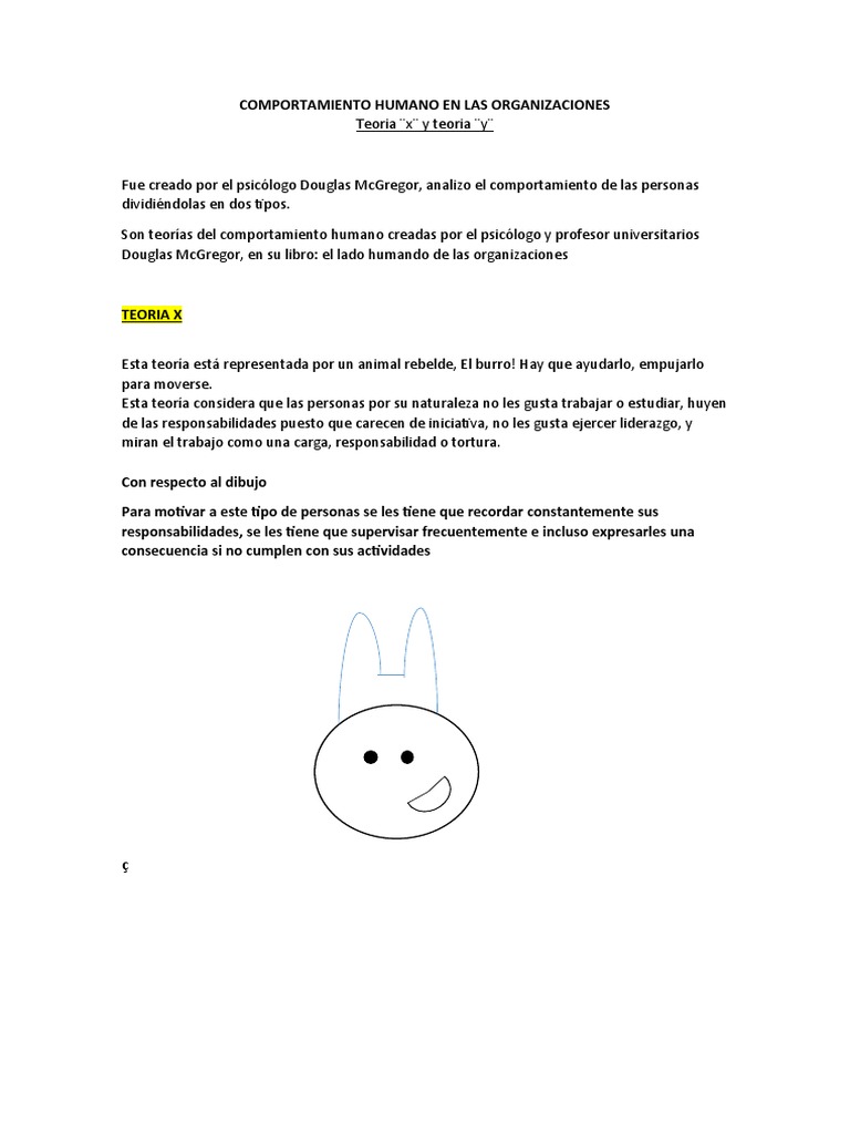 Comportamiento Humano en Las Organizaciones | PDF