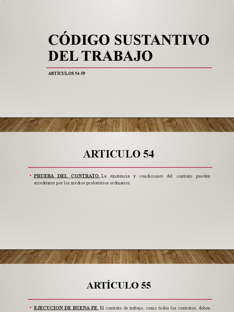 Codigo Sustantivo de Trabajo | PDF | Salario | Justicia