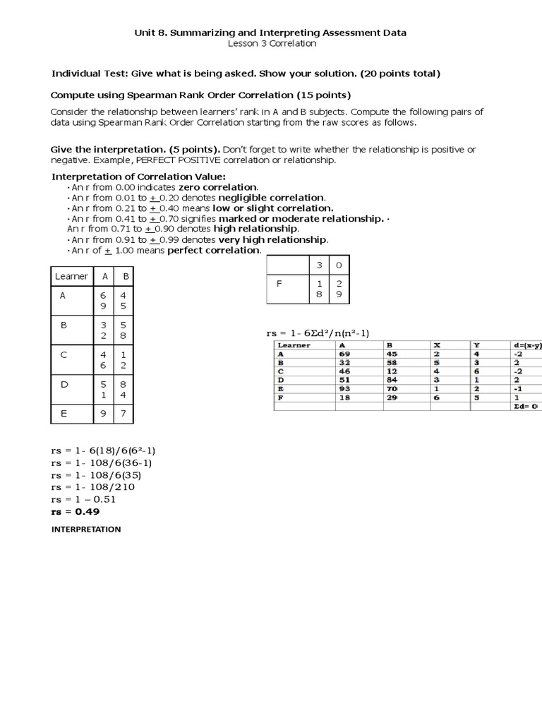 Unit 8 LESSON 3 | PDF