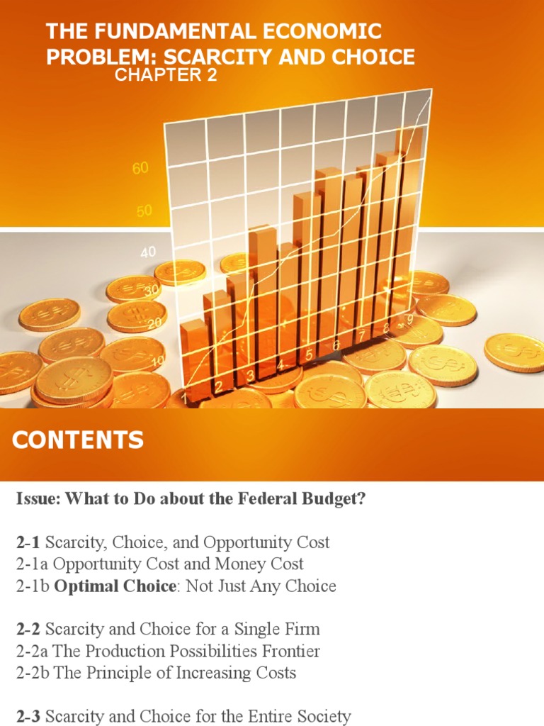 FEDERAL BUDGET AND SCARCITY | PDF | Economics | Opportunity Cost