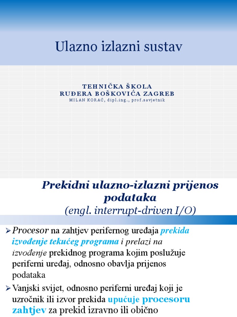 Prekidni Prijenos Podataka - VMN | PDF