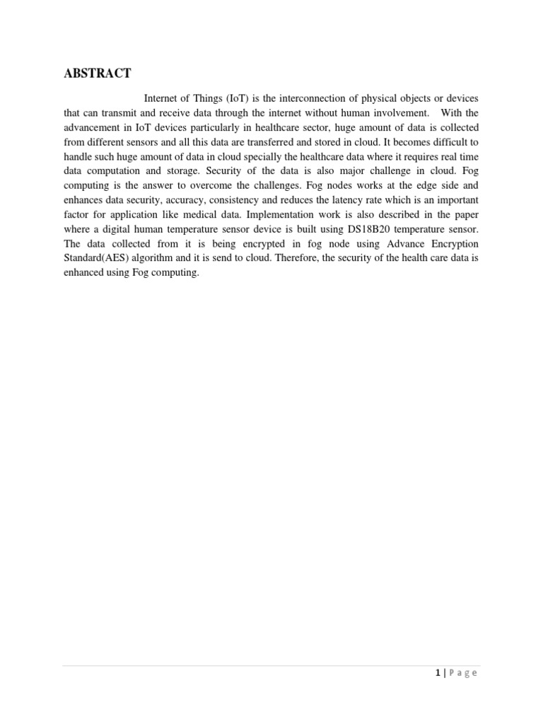 Enhancing Data Security in Iot Healthcare Services Using Fog Computing ... Enhancing Data Security in Iot Healthcare Services Using Fog Computing ...