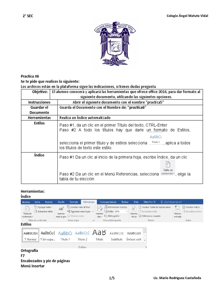Practica 6 | PDF | Informática | Software