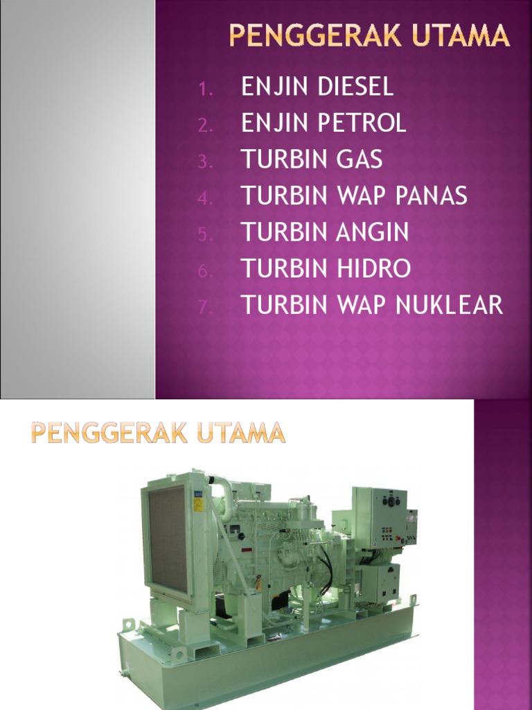 Penggerak Utama-Enjin Diesel | PDF