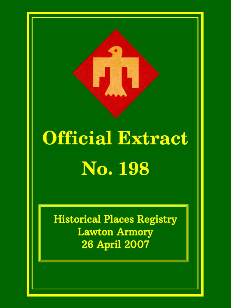 158th Field Artillery Official Extract No. 198 | PDF | Window | Wall